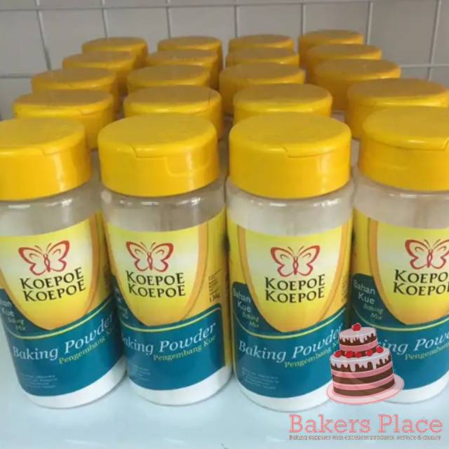 Jual BAKING POWDER / PENGEMBANG KUE KUPU KUPU / KOEPOE KOEPOE 136gr ...