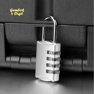 Jual Gembok Koper Padlock Pad Lock Luggage Padlock Gembok Angka Gembok ...