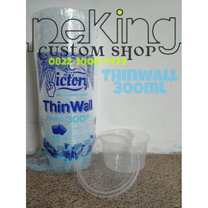 Jual Thinwall Victory / DM Round 300ml murah harga Grosir Indonesia ... Jual Thinwall Victory / DM Round 300ml murah harga Grosir Indonesia ...