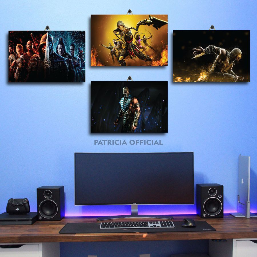 Jual 61-74 PAJANGAN KAMAR AESTHETIC GAME FATALITY MORTAL COMBAT 20X30 ...