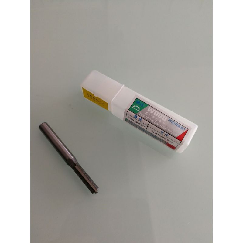 Jual MATA ROUTER MATA PROFIL LUNCI STRAIGHT BIT ROUTER BIT 4MM 5MM 6MM ...