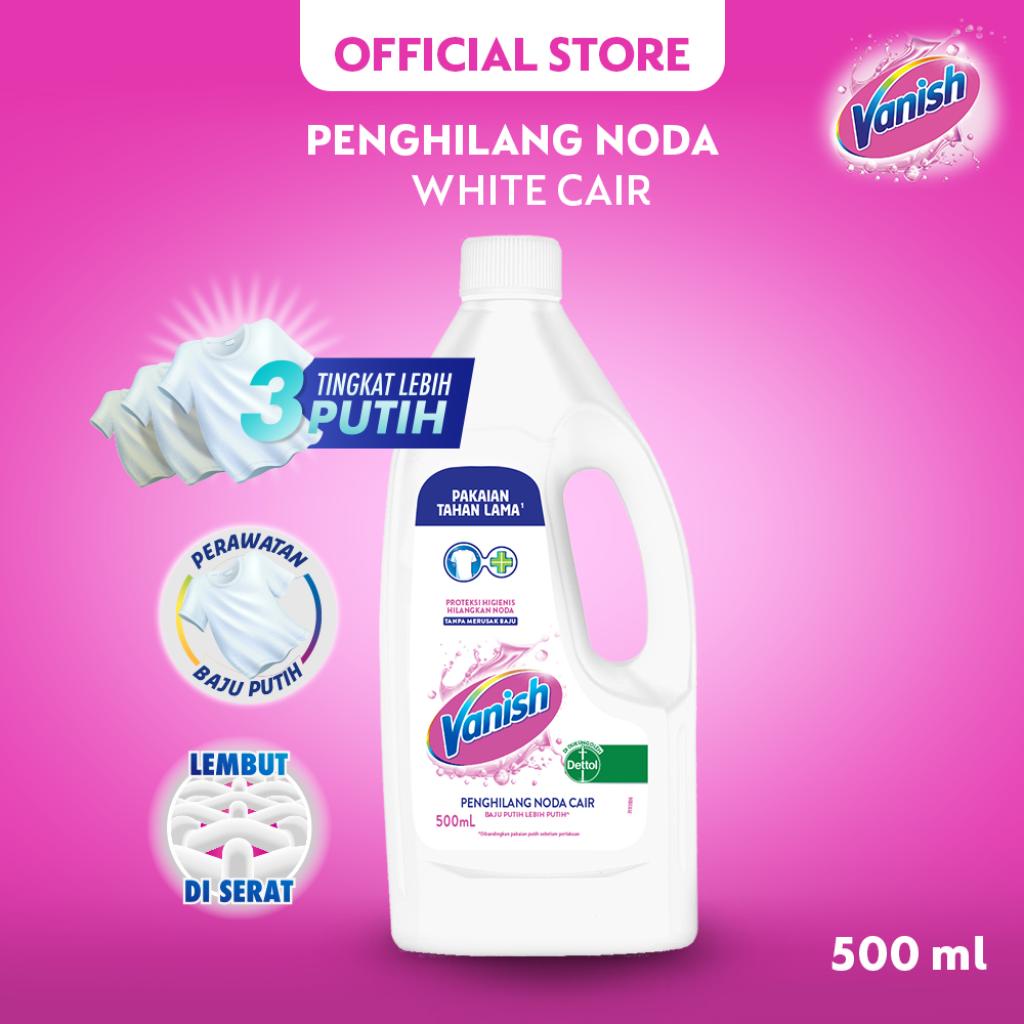 Jual Vanish White Liquid 500ml Bottle - Penghilang Noda & Kuman ...