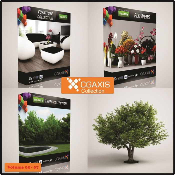 Jual CGaxis 3D Models Volume 05 - 07 Indonesia|Shopee Indonesia