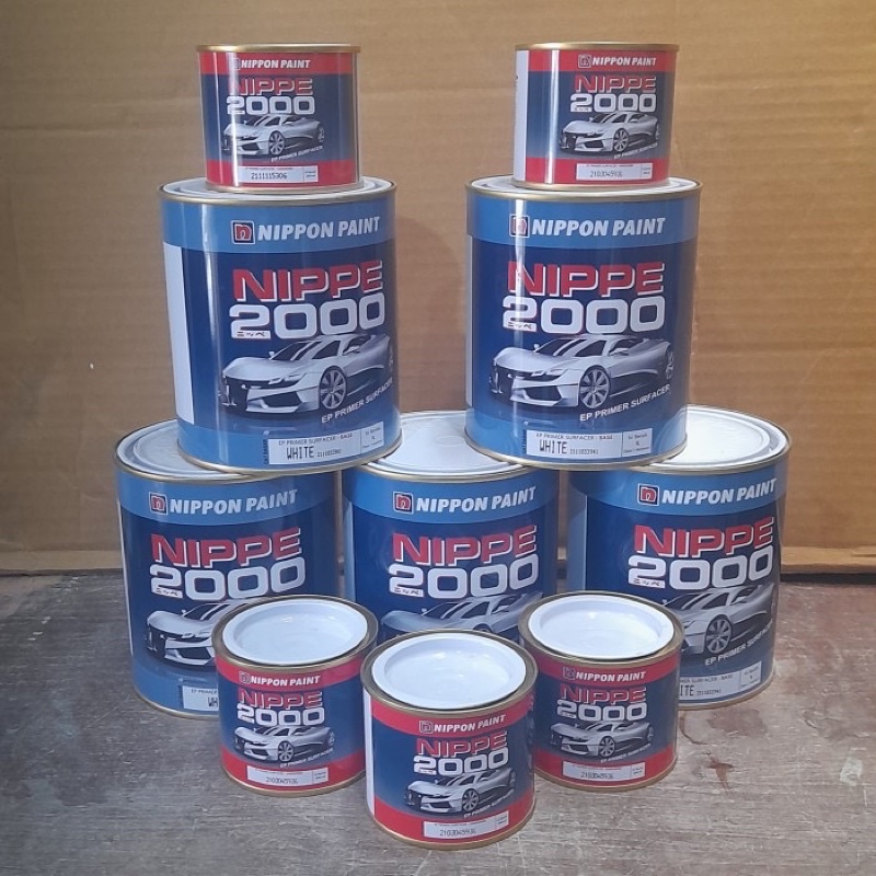 Jual Cat Dasar Nippe Epoxy Primer 1 Set Base + Hardener Nippe 2000 Cat dasar Epoxy Nippon Paint ...