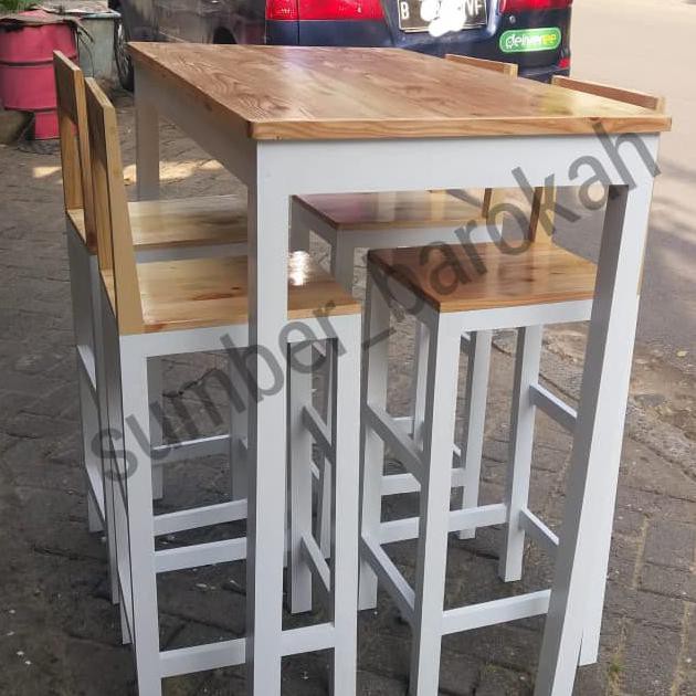 Jual Mja Makan Meja Cafe Meja Resto Kayu Jati Belanda Yuninurani129 | Shopee Indonesia