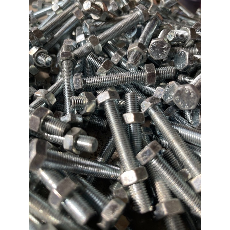 Jual BMP M7 x 50 / baut mur putih ukuran 7mm pjg 50mm/baut kunci 11 pjg ...