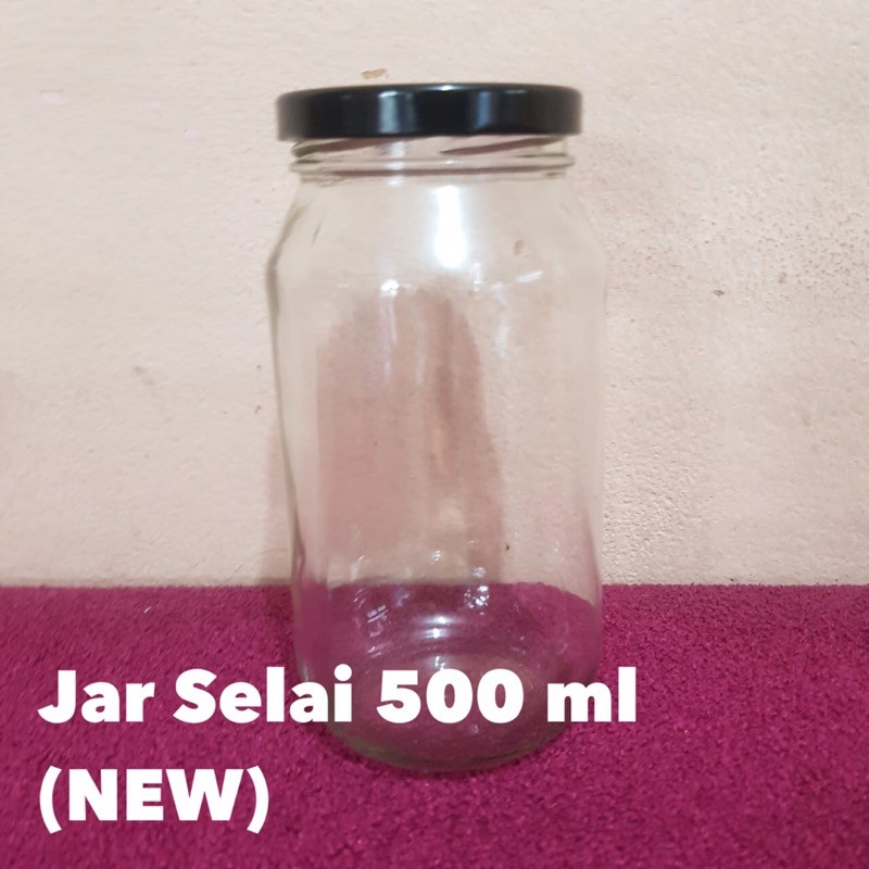 Botol Kaca Jar Selai Bumbu Cupang 500ml NEW | Shopee Indonesia
