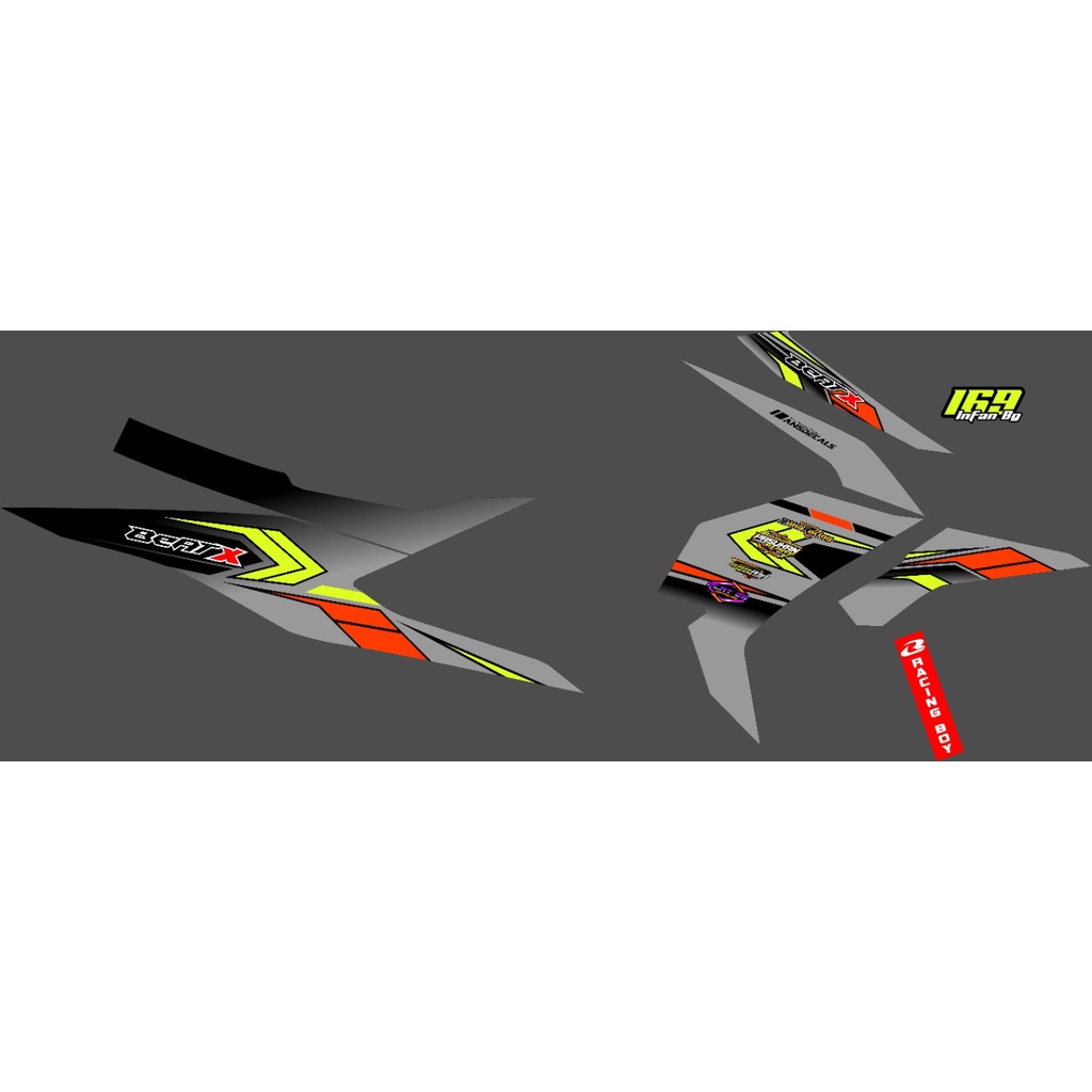 Jual Striping beat deluxe- striping beat street- stiker beat - stiker ...