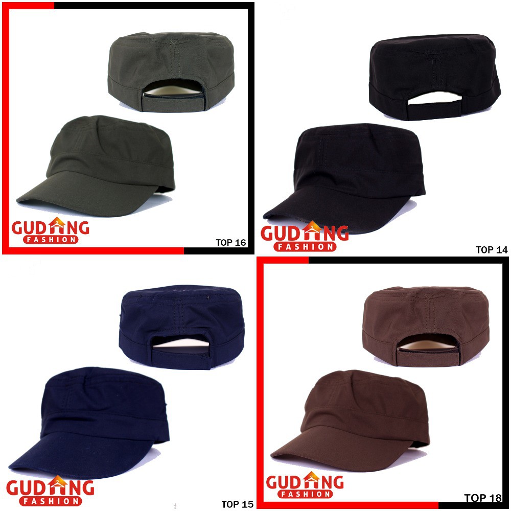 Jual Topi Komando / Topi Tentara Basic / Topi Cewe (COMB) Indonesia ...