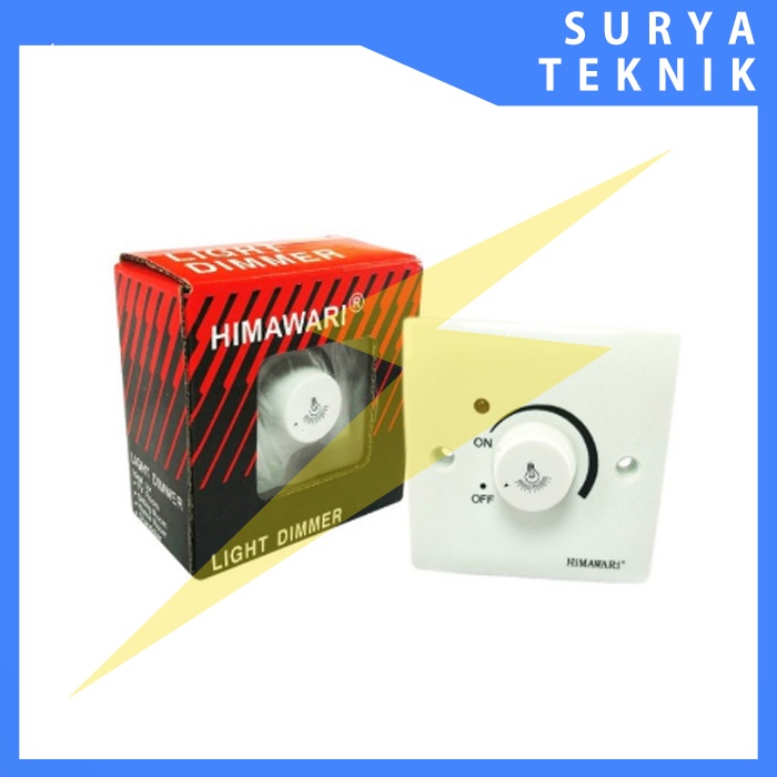 Jual Saklar Dimmer Merek Himawari / 500 Watt 220 Volt / Pengatur ...
