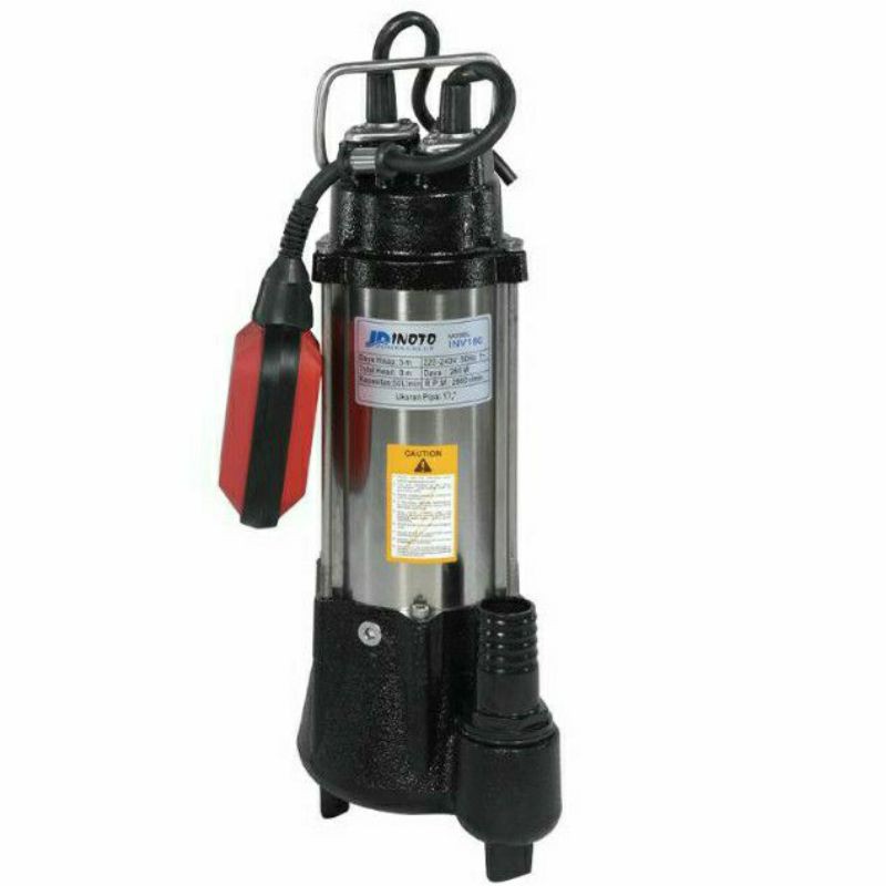 Jual POMPA AIR CELUP INOTO OTOMATIS POMPA KURAS PENAMPUNGAN INV180 ...