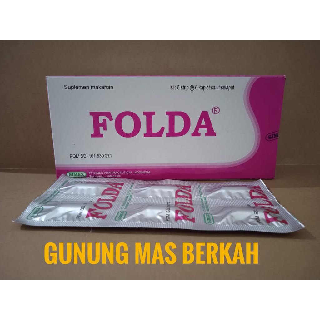 Jual FOLDA Folda folda kaplet - Memelihara kesehatan pada wanita hamil ...