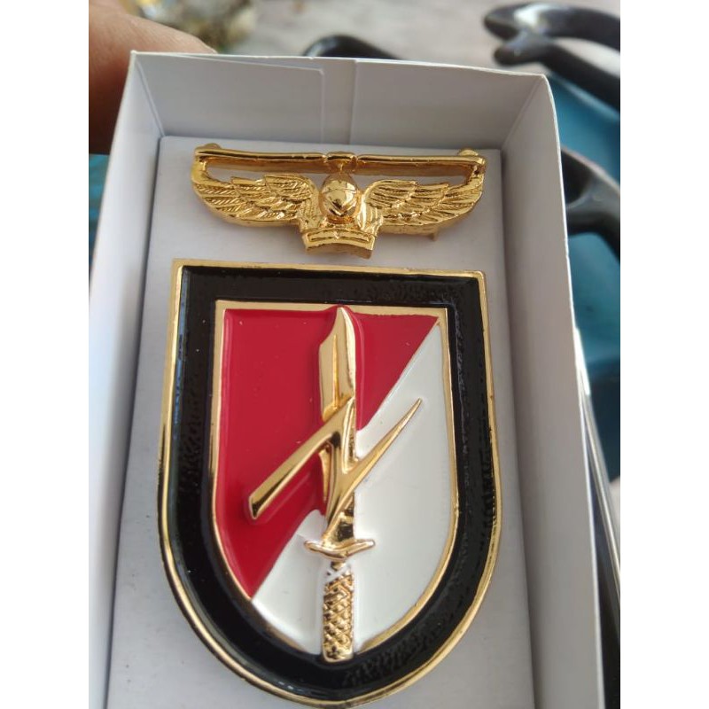 Jual emblem baret raider baru/emblem raider ful logam | Shopee Indonesia