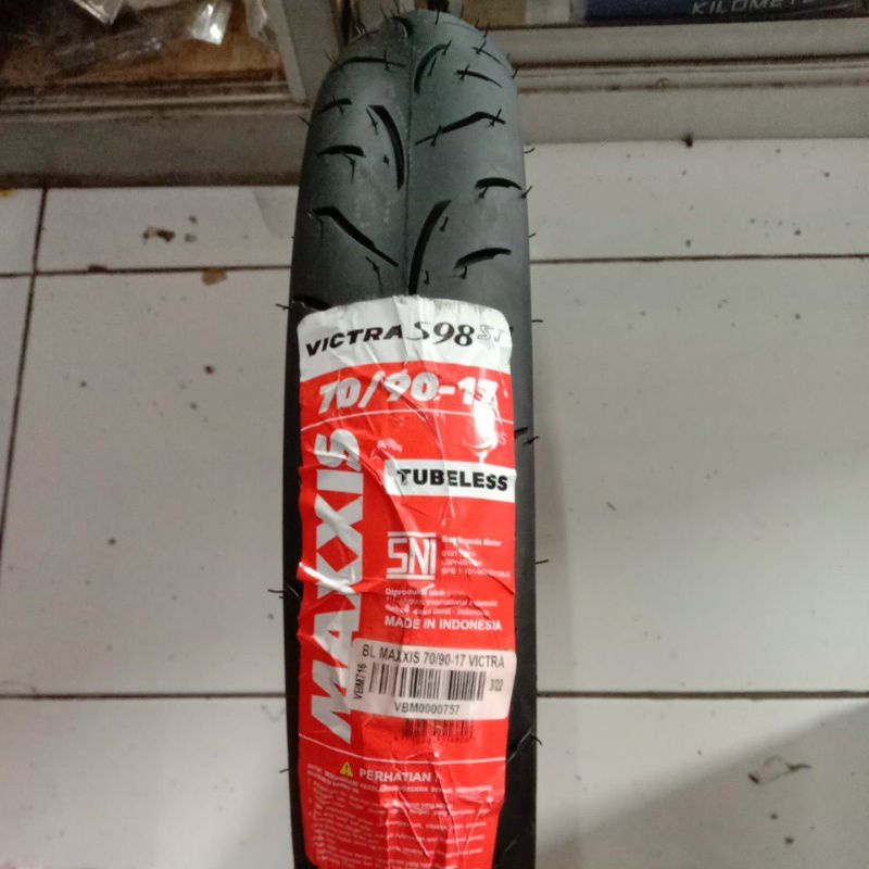 Jual Ban MAXXIS Victra 70/90- 17 S98ST Tubeless 100% Original Ban Luar ...