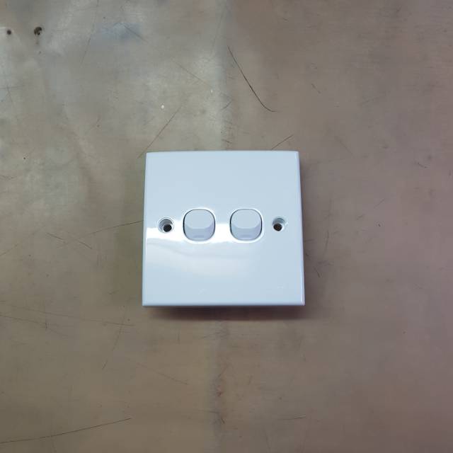 Jual SCHNEIDER SAKLAR DOUBLE / SERI 2 GANG 1 ARAH S-CLASSIC CLIPSAL ...