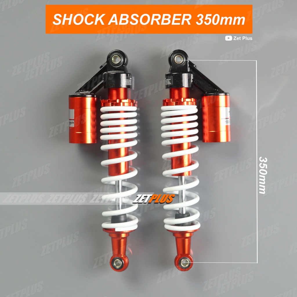 Jual SHOCK TABUNG ATV 350mm /shockbreaker/sock absorber/suspensi motor ...