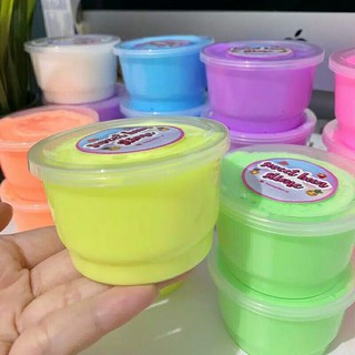 Jual MAINAN SLEM / SLIME WARNA WARNI BENTUK CUP / SLIME PELANGI MAINAN ...