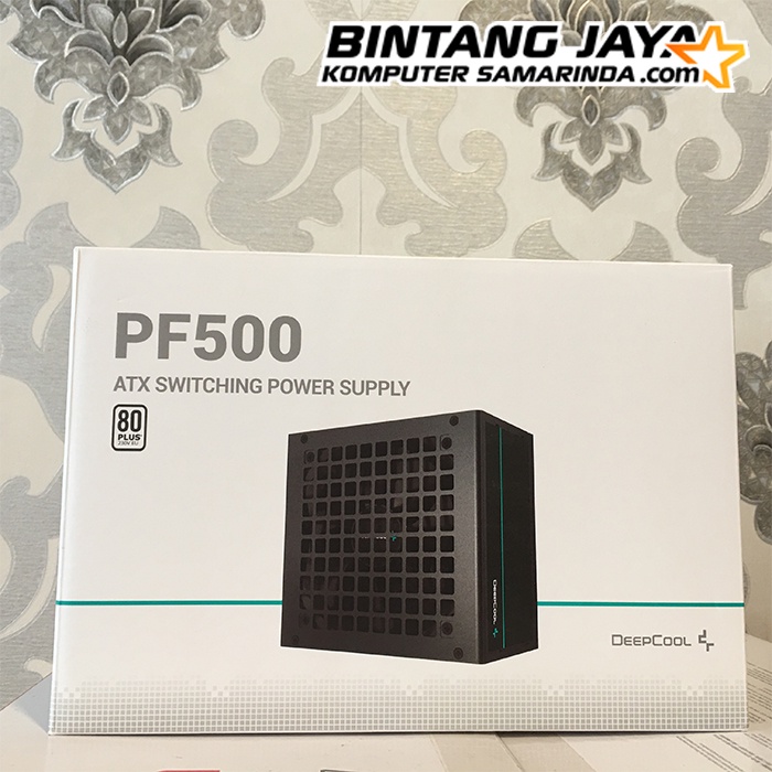 Jual PSU DeepCool PF500 500Watt 80+ White All Flat Cable Power Supply ...