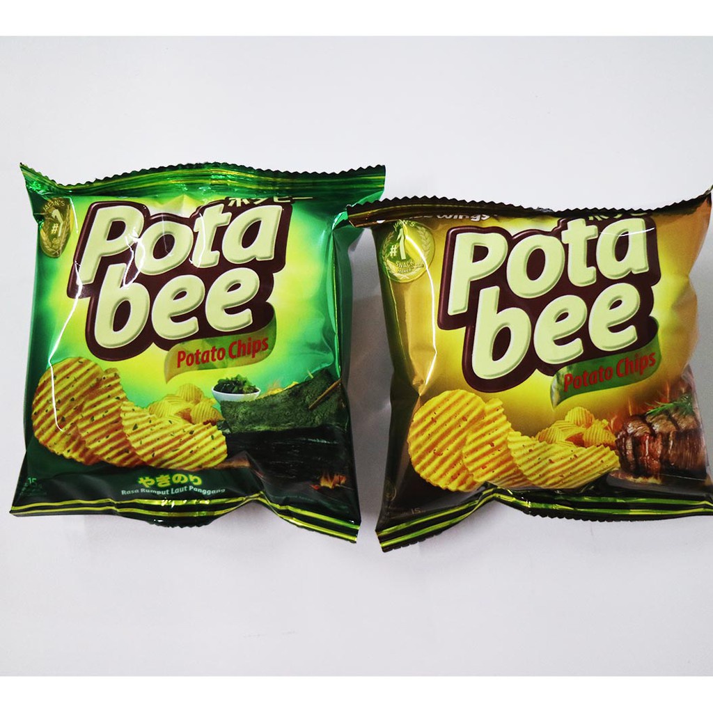 Jual Potabee Snack Keripik Kentang 15gr | Shopee Indonesia
