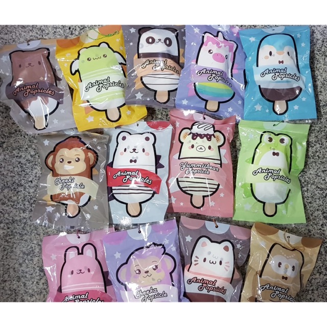 Mini Bakery Bread Bun And Cornet Squishies Licensed By Puni Maru Cute ...