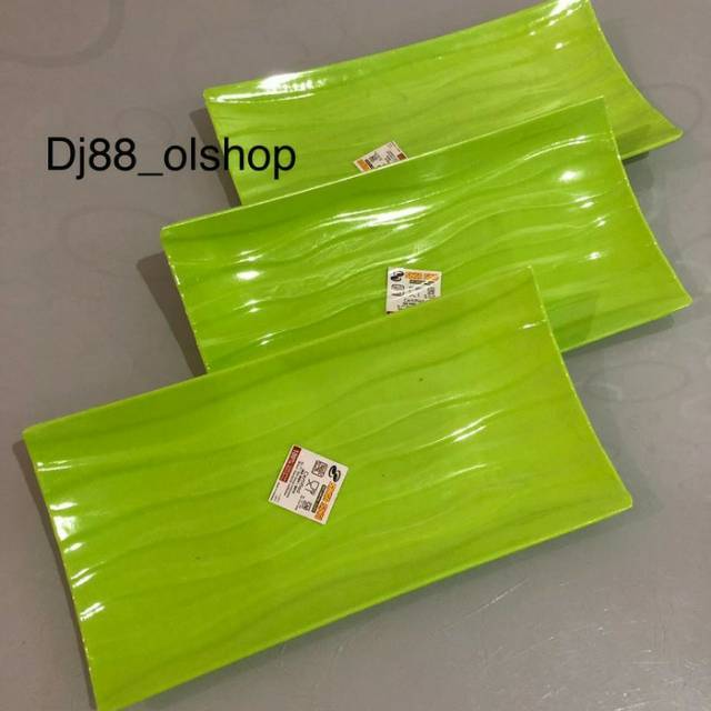 Jual Piring Makan Melamin Persegi Panjang PU-901S | Shopee Indonesia
