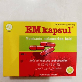 Jual EM KAPSUL 12 caps | Shopee Indonesia