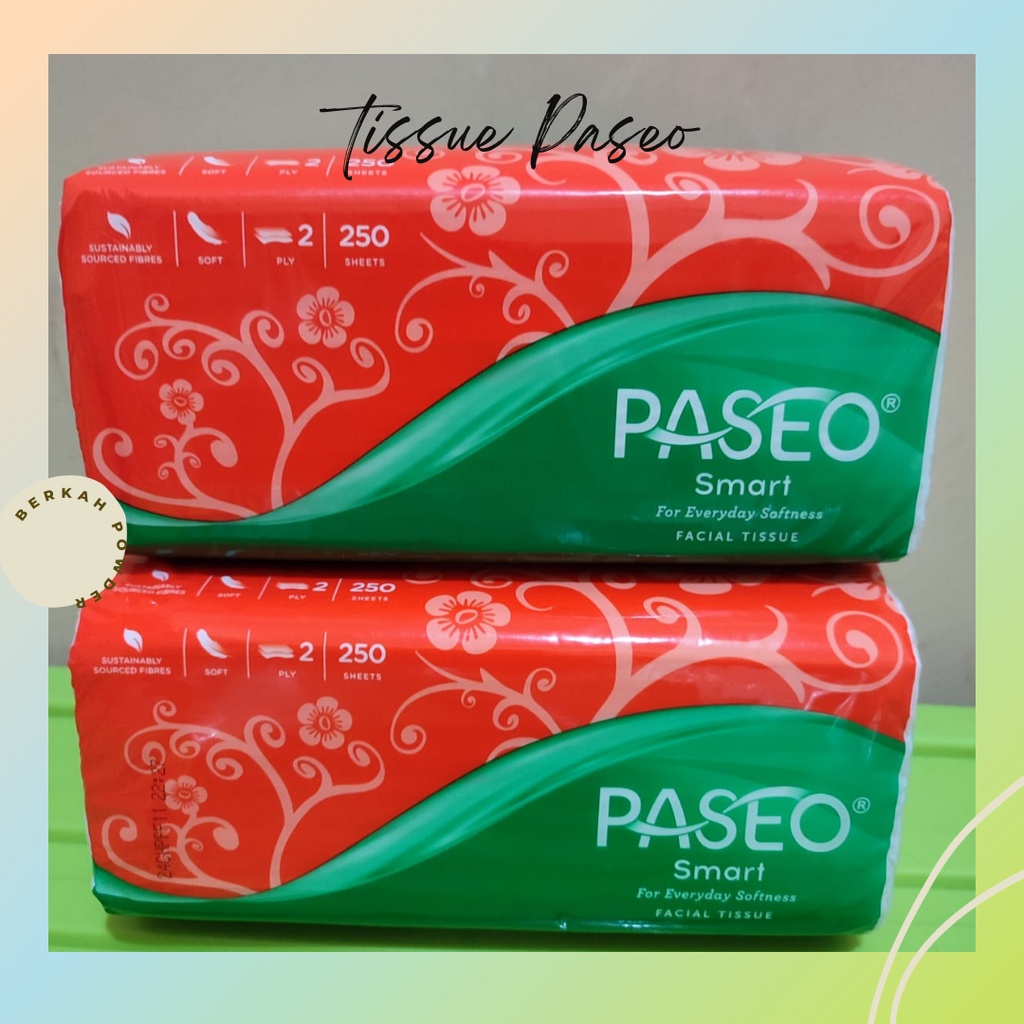Jual Tisu Paseo 250 sheet / Tissue Paseo Smart 250 sheet 2 ply Original ...