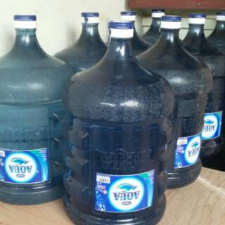 Aqua Galon 19 Liter berisi Air Mineral Full Bersegel | Shopee Indonesia