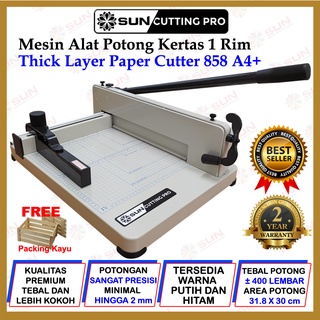 Jual Alat Pemotong Kertas 1 rim A4 - Mesin Thick Layer Paper Cutter A4 ...