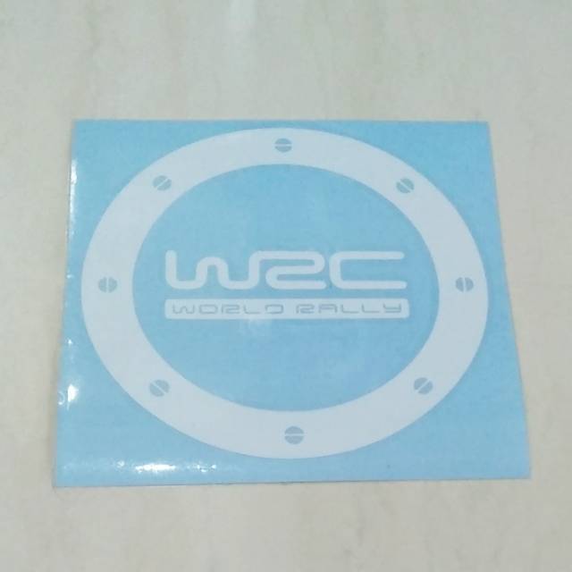 Stiker Mobil Tangki Bensin WRC World Rally Champion Car Fuel Sticker ...