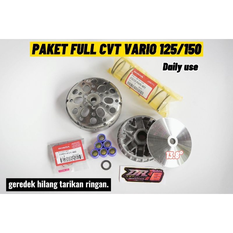 Jual PAKET UPGRADE CVT VARIO 125 150 DR 16 | Shopee Indonesia