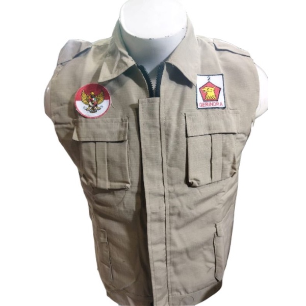 Jual rompi partai gerindra logo garuda Indonesia|Shopee Indonesia