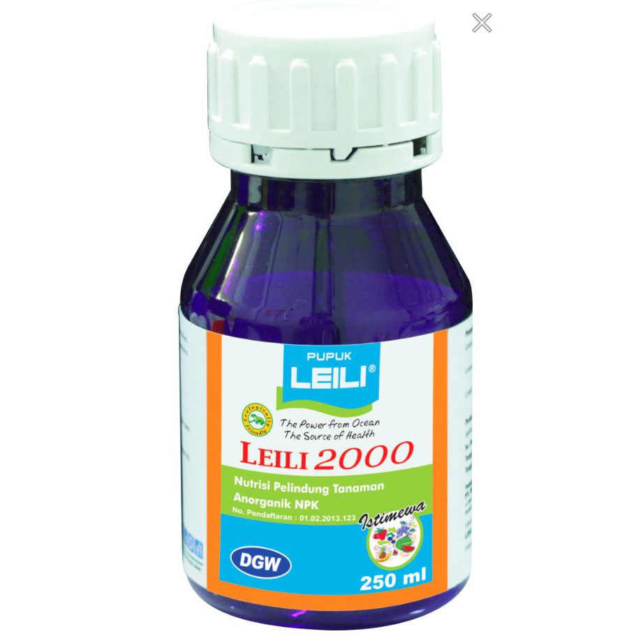 Jual Pupuk LEILI 2000 250ml NPK cair Nutrisi Tanaman | Shopee Indonesia