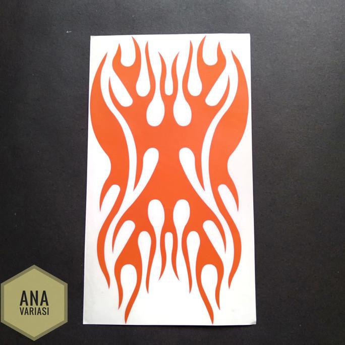 Jual Sticker Stiker Motor Mobil Api Cutting Ayo Beli | Shopee Indonesia