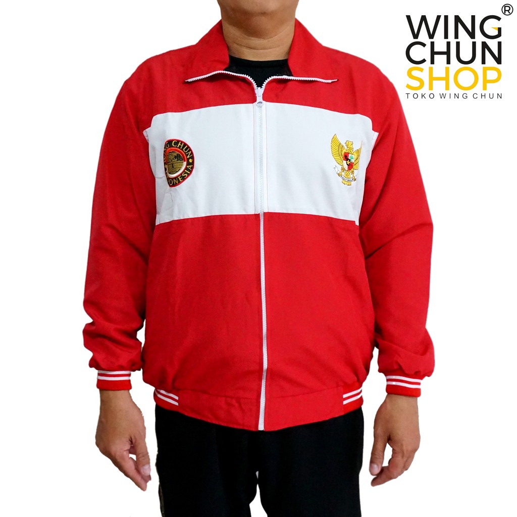 Jual Jaket Merah Putih Federasi Wing Chun Indonesia | Shopee Indonesia