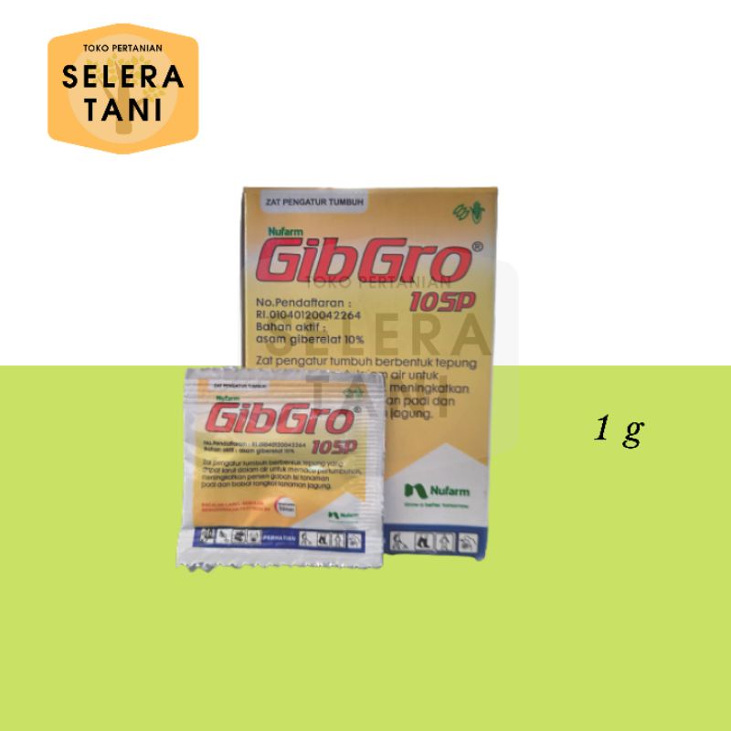Jual Zat Pengatur Tumbuh Padi GibGro 10 SP - 1 G | Shopee Indonesia