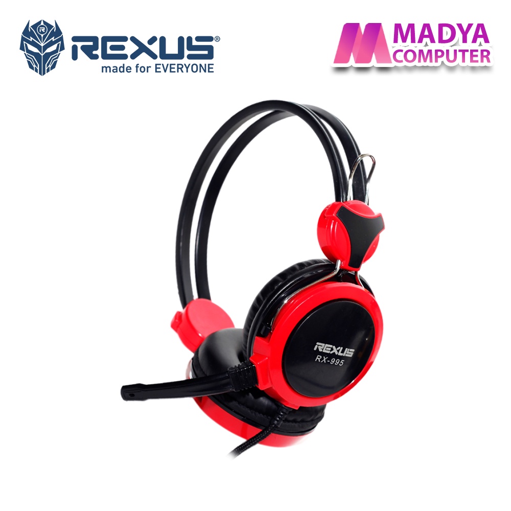 Jual Headset Gaming REXUS VONIX RX-995 - Gaming Headset | Shopee Indonesia