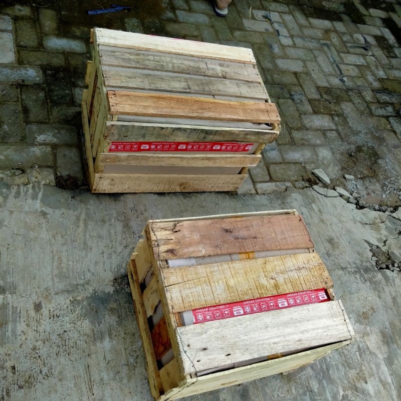 Jual Peti Kayu /Packing Kayu Pelindung packing grabah di toko zahrah ...