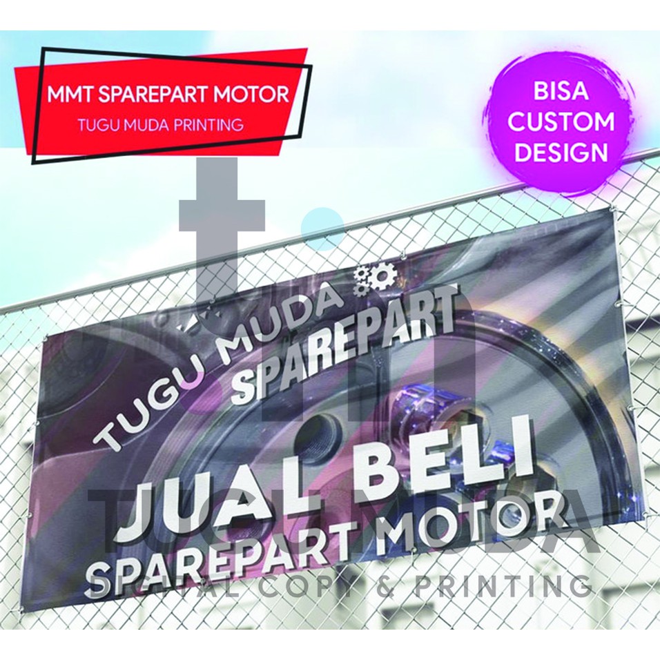 Jual Cetak MMT|Banner - Bengkel Motor-Spare Part Indonesia|Shopee Indonesia