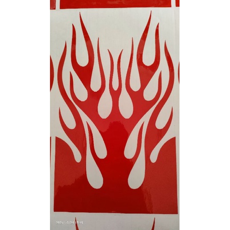 Jual Stiker Lidah api spakbor beat Vario Scoopy Mio ninja | Shopee ...