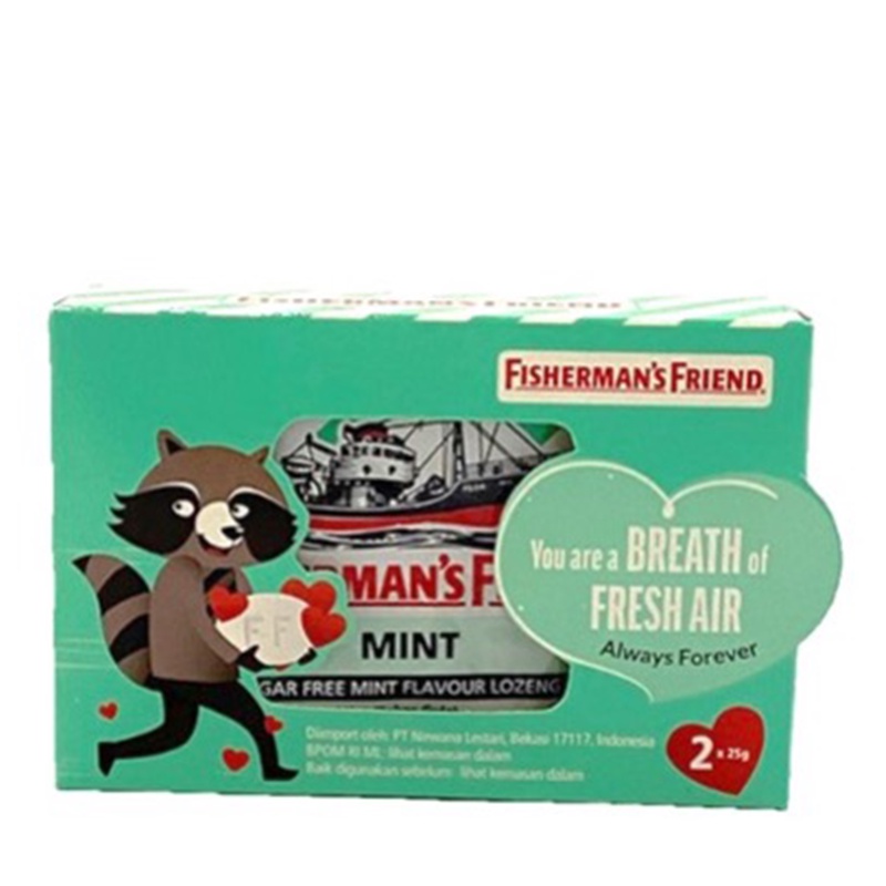 Jual Fisherman Valentine Special Permen Mentol 2 x 25 gr | Shopee Indonesia