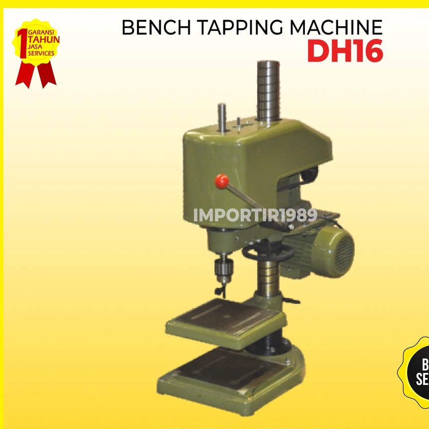 Jual Mesin Bor Duduk Bench Tapping Machine 190x50mm Importir - DH16 | Shopee Indonesia