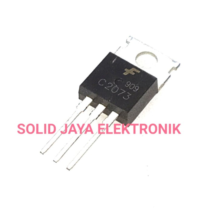 Jual TRANSISTOR C2073 2SC2073 C 2073 2SC 2073 TR S2073 NPN TRANSISTOR ...