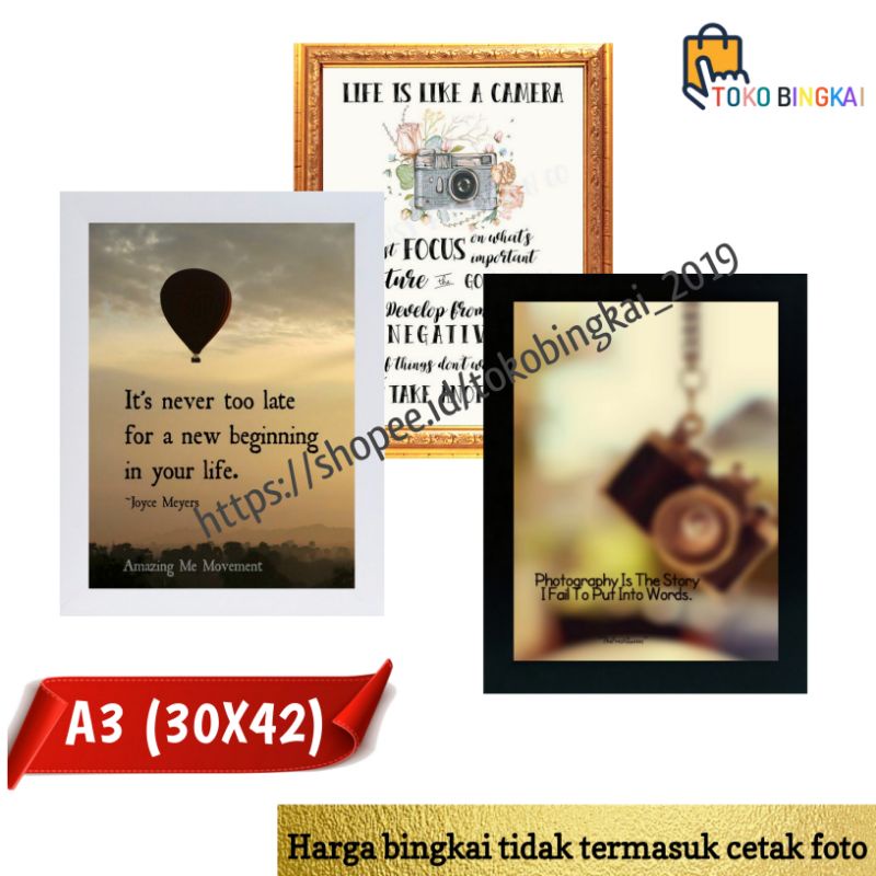 Jual Bingkai Foto A3 Murah, Frame Foto A3 Murah, Bingkai Minimalis A3 ...