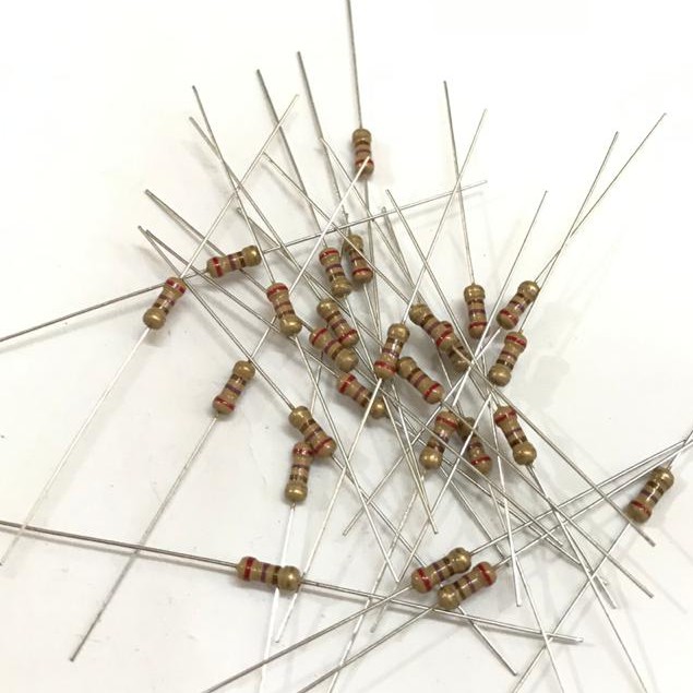 Jual Resistor 1/4W 270ohm 10 pcs 1/4watt / resistor 0,25watt | Shopee ...