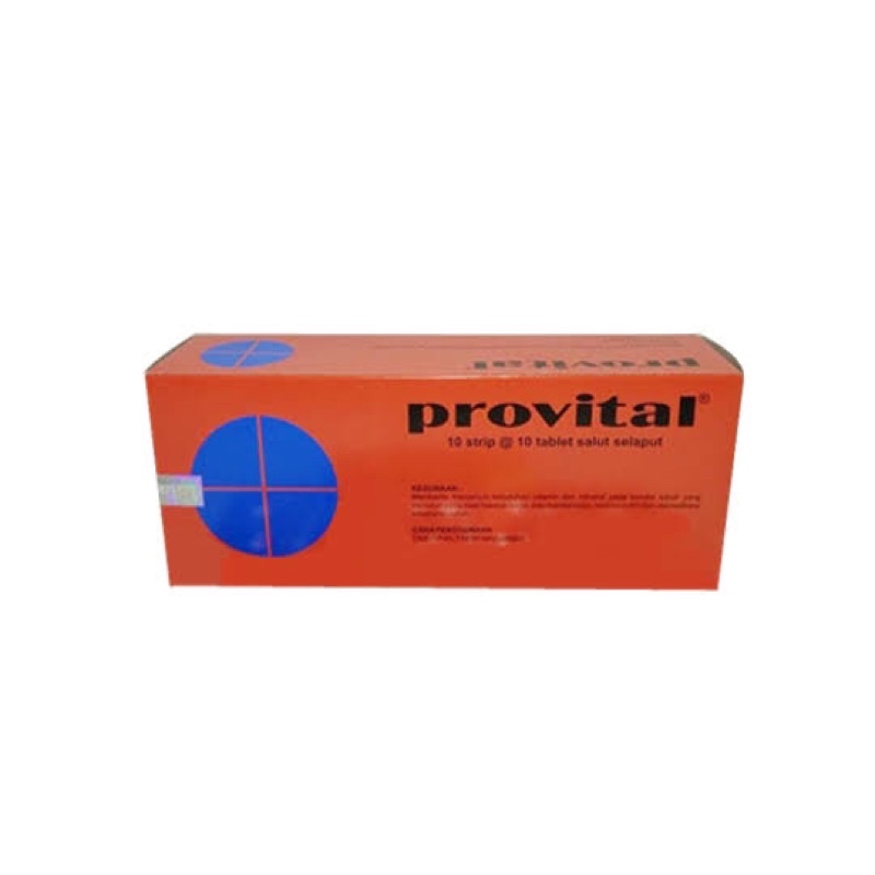Jual Provital Tablet Multivitamin | Shopee Indonesia