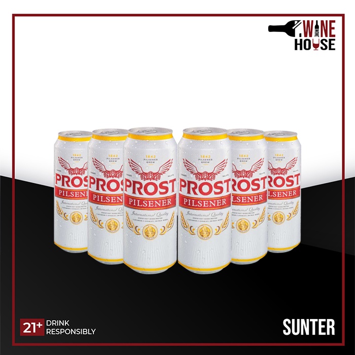 Jual Prost Beer Pilsener (320ml x 6 Can) | Shopee Indonesia