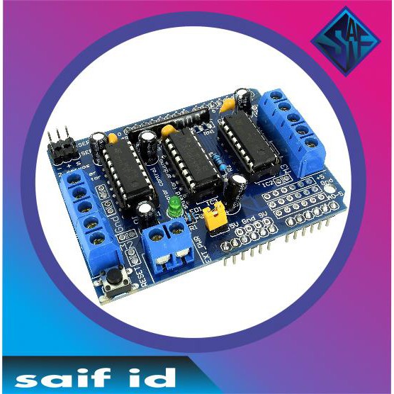 Jual L293D Motor Driver Shield for Arduino | Shopee Indonesia