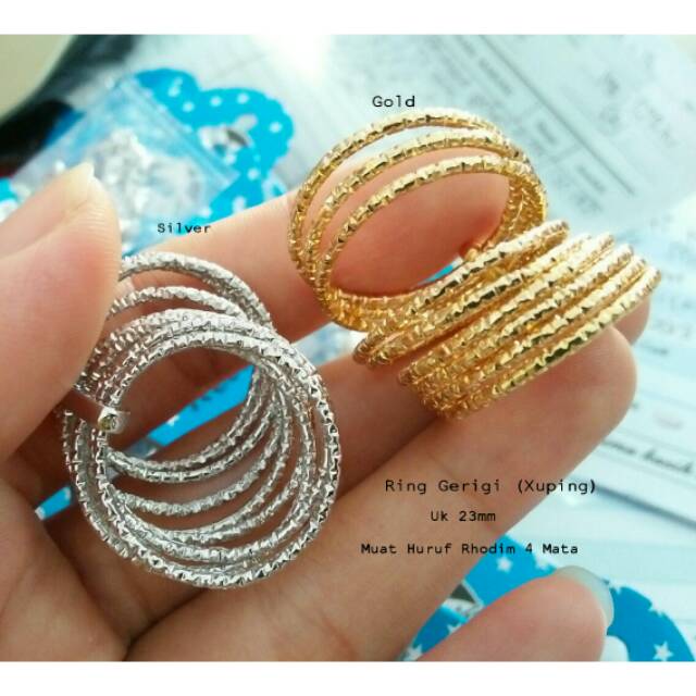Jual RING GERIGI (XUPING) 25MM | Shopee Indonesia