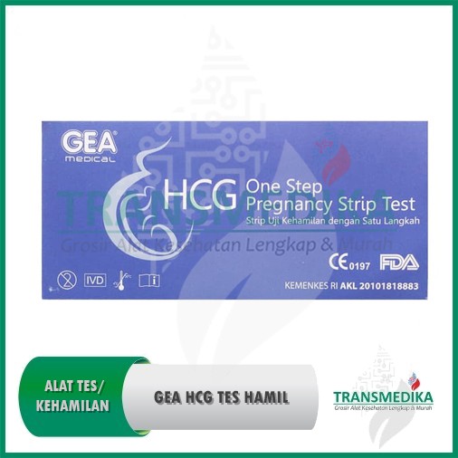 Jual Hcg Strip Gea / Hcg Gea / Tes Kehamilan / Tespek / Alat tes ...